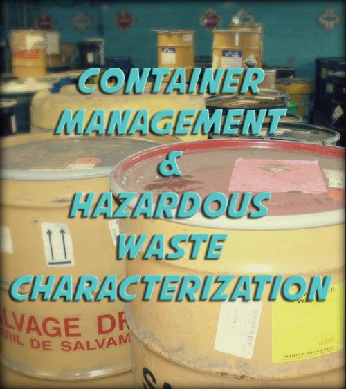 Container Management & Hazardous Waste Characterization | Heritage ...
